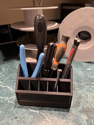 Rugged Desktop Organizer - Gridfinity 2x3 by K2_Kevin MakerWorld ...