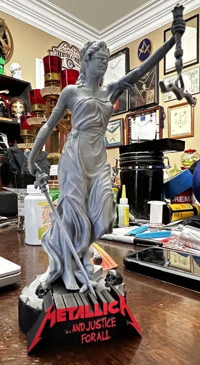 Lady Justice - ...And Justice for all - Free 3D Print Model - MakerWorld