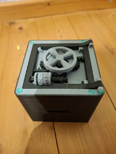 Safe Mini | Vault | Money Bank | Piggy Bank - Free 3D Print Model ...