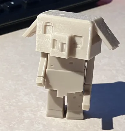Piglin Minecraft print in place by joescalon - MakerWorld