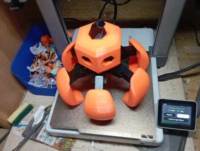 Transforming Pumpkin Mini-Mecha - Model Kit by Kit Crafters MakerWorld ...