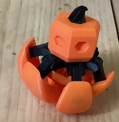 Transforming Pumpkin Mini-Mecha - Model Kit by Kit Crafters MakerWorld ...