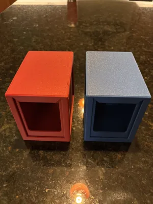MTG Commander Deck Box Extended Dice Storage by Cincinnati Squirrel ...