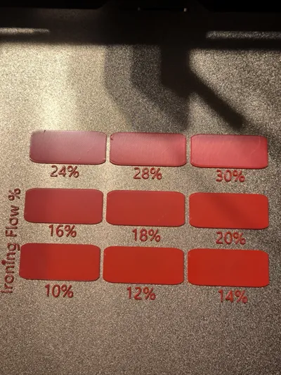 Ironing Calibration - Flow/Speed/Line Spacing by Furial MakerWorld ...