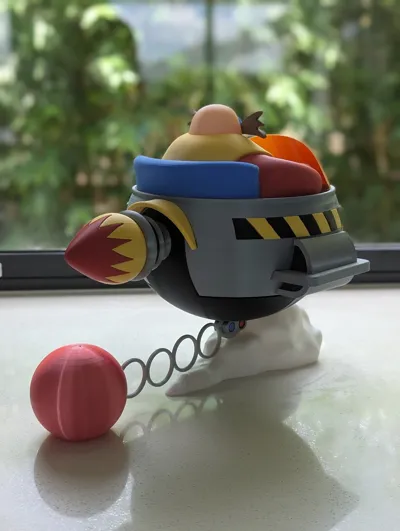 Dr Eggman (Robotnix) - Classic by reddadsteveMakerWorld: Download Free ...