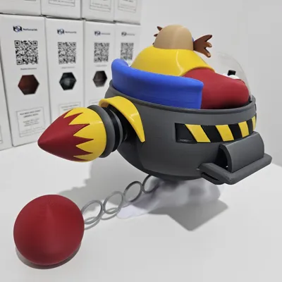 Dr Eggman (Robotnix) - Classic by reddadsteveMakerWorld: Download Free ...