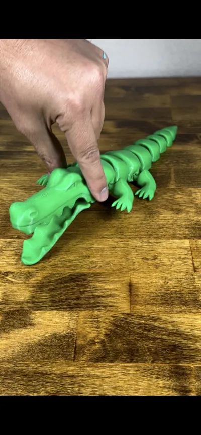 Articulated BiteCroc by hollowmaker MakerWorld: Download Free 3D Models