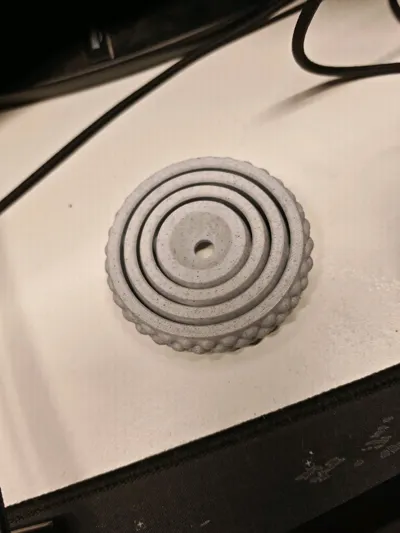 The pretty neat 4-ring fidget spinner gyro by MoltenPlasticNuts ...