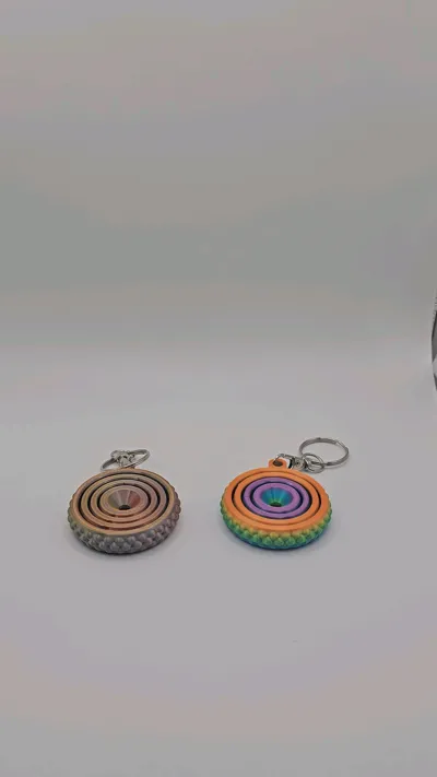 The pretty neat 4-ring fidget spinner gyro by MoltenPlasticNuts ...