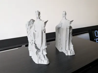Argonath Bookkeeper - The Lord of the Rings by 660Prints MakerWorld ...