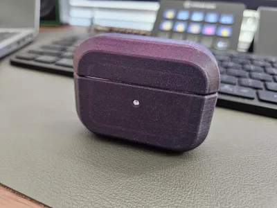 Flat-Edged AirPods Pro (2) Case by gimpelginster MakerWorld: Download ...