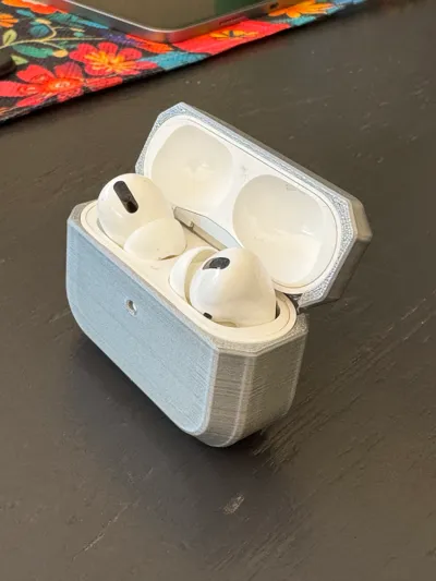 Flat-Edged AirPods Pro (2) Case by gimpelginster MakerWorld: Download ...