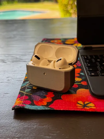 Flat-Edged AirPods Pro (2) Case by gimpelginster MakerWorld: Download ...