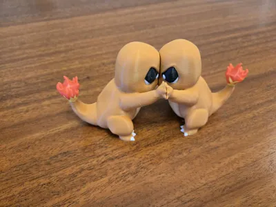 Jealous Charmander by nerddad3d MakerWorld: Download Free 3D Models