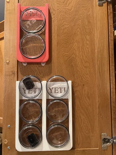 Yeti Lid Display Organizer by Daltzy3D MakerWorld: Download Free 3D Models