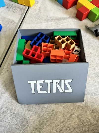 Tetris Box With Letter Plate by proto_boy - MakerWorld