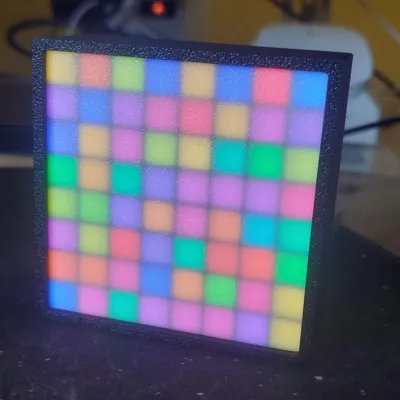 8X8 WLED Matrix by Hot Potato MakerWorld: Download Free 3D Models