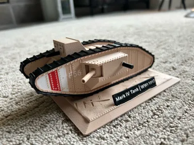 Legendary Mark IV | World's First Tank* | Snap Fit by Rexi Labs ...