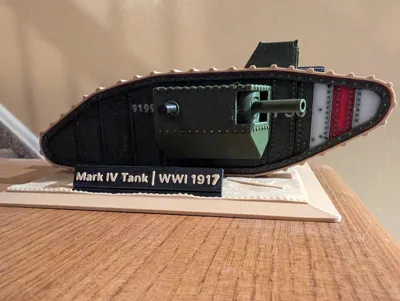 Legendary Mark IV | World's First Tank* | Snap Fit by Rexi Labs ...