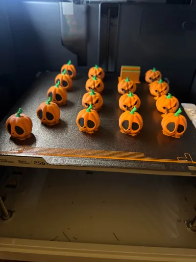 Halloween 2 Pumpkin Concepts V2 - Free 3D Print Model - MakerWorld