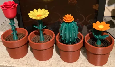 Springy Flower Collection by LIG Computer MakerWorld: Download Free 3D ...