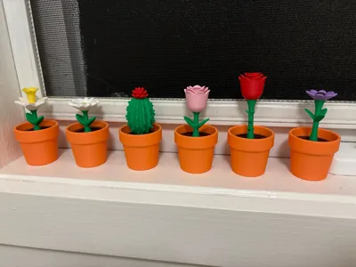 Springy Flower Collection by LIG Computer MakerWorld: Download Free 3D ...