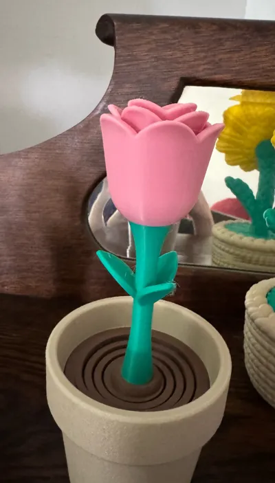 Springy Flower Collection by LIG ComputerMakerWorld: Download Free 3D ...