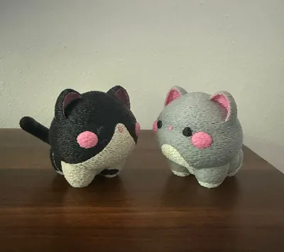Cute fat cat by Jefflynn MakerWorld: Download Free 3D Models