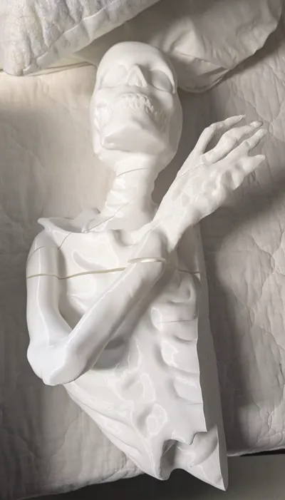 22" Halloween Corner Creeper Skeleton by keith.g.goodman MakerWorld ...