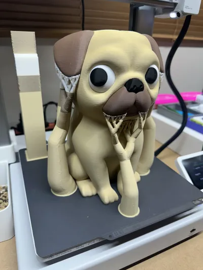 Pancake the Pug! by 3DMDesign MakerWorld: Download Free 3D Models