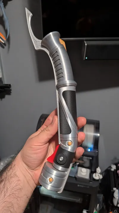 Count Dooku Lightsaber Remixed by Sven740i MakerWorld: Download Free 3D ...