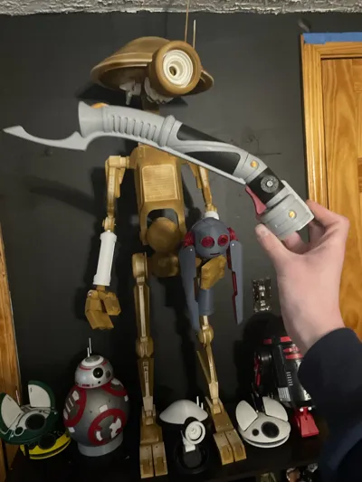 Count Dooku Lightsaber Remixed by Sven740i MakerWorld: Download Free 3D ...