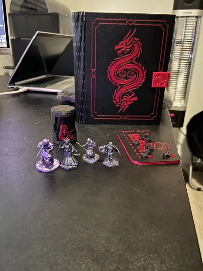 Customizable DND Storage Box by Cobo MakerWorld: Download Free 3D Models