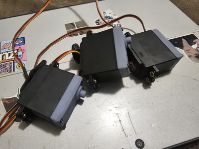 MG996R dual-axis adapter（改双轴舵机） - 免费 3D 打印模型 - MakerWorld
