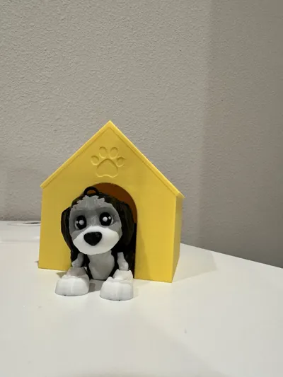 Dog House For Plush Dog Free 3d Print Model Makerworld