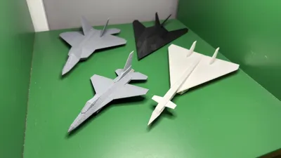 F-117 Display Model by Retron Print MakerWorld: Download Free 3D Models