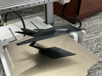 F-117 Display Model by Retron Print MakerWorld: Download Free 3D Models