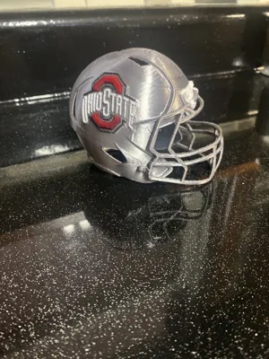 Ohio State Buckeyes Football Helmet - Free 3D Print Model - MakerWorld
