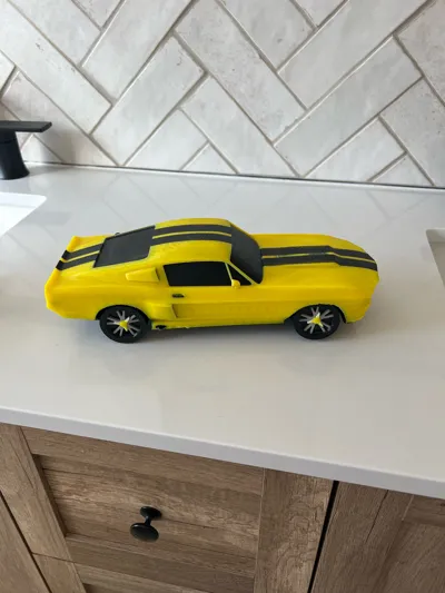 Ford Shelby Mustang GT500 'Eleanor' Kit Card - Free 3D Print Model ...