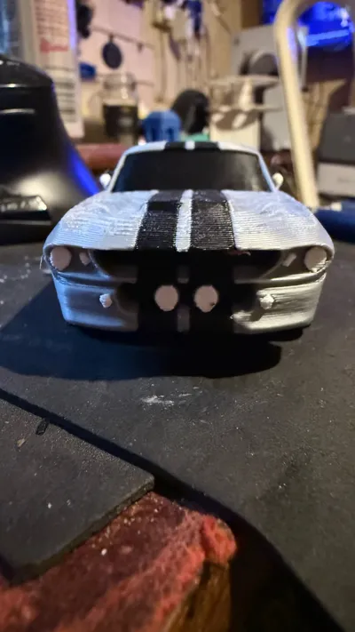 Ford Shelby Mustang GT500 'Eleanor' Kit Card - Free 3D Print Model ...