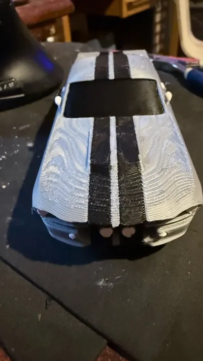 Ford Shelby Mustang GT500 'Eleanor' Kit Card - Free 3D Print Model ...