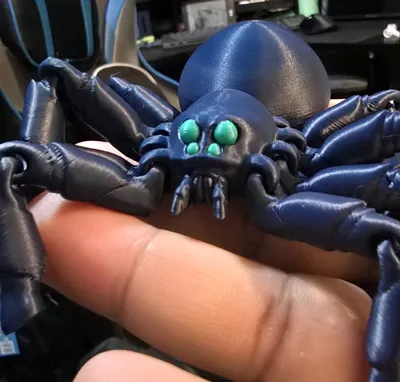 FLEXI SPIDER - Free 3D Print Model - MakerWorld