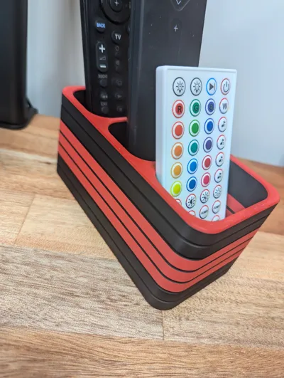 Modern Remote Holder by JB Custom Designs MakerWorld: Download Free 3D ...