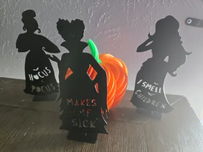 Halloween Hocus Pocus by ASdesignSA MakerWorld: Download Free 3D Models