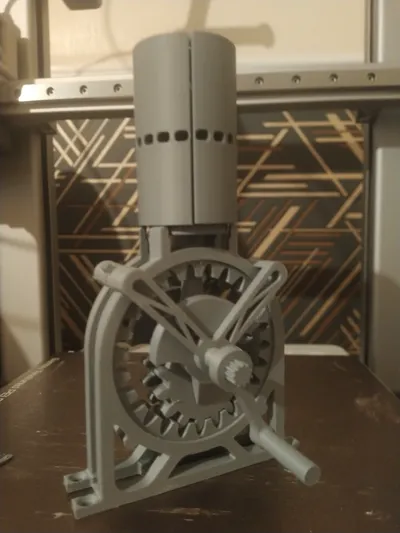 Modular 6-Stroke Engine | Updated! by SanderdK MakerWorld: Download ...