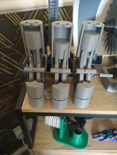 Modular 6-Stroke Engine | Updated! by SanderdK MakerWorld: Download ...