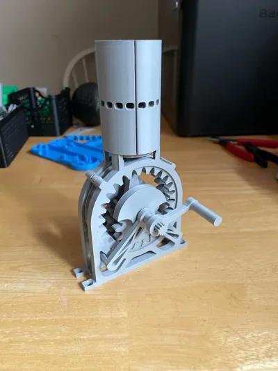 Modular 6-Stroke Engine | Updated! by SanderdK MakerWorld: Download ...