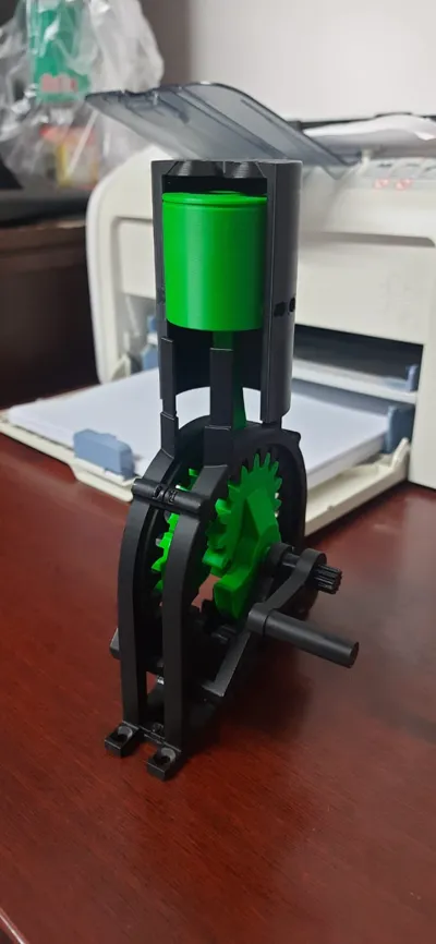 Modular 6-Stroke Engine | Updated! by SanderdK MakerWorld: Download ...