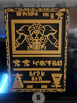 Ancient Exodia Tablet - Yugioh Display by Scattered Collectables ...