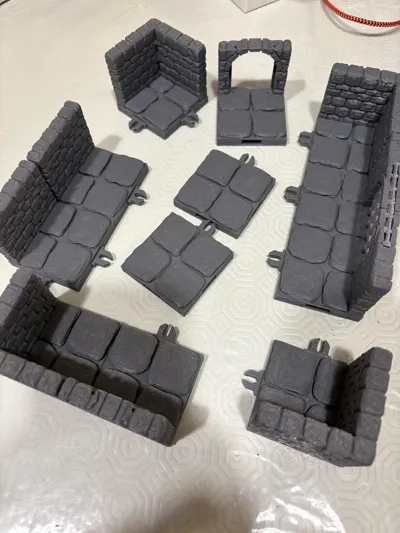 Openforge 2.0 Dungeon Stone Wall & Floor Basics Remixed by infam0usCrow ...